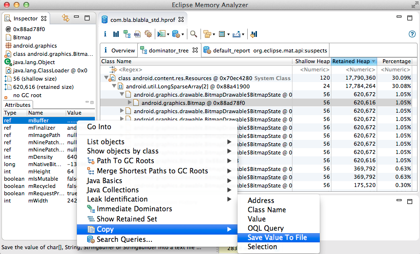 MAT Android Heap Memory Dump MAT Eclipse Memory Analyzer mat-android-heap-memory-dump-mat-eclipse-memory-analyzer