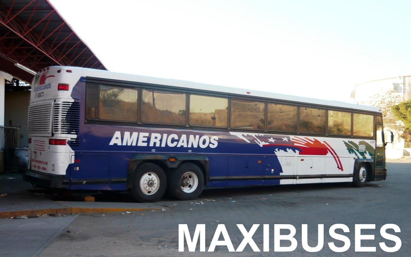 MAXIBUSES: AUTOBUSES AMERICANOS