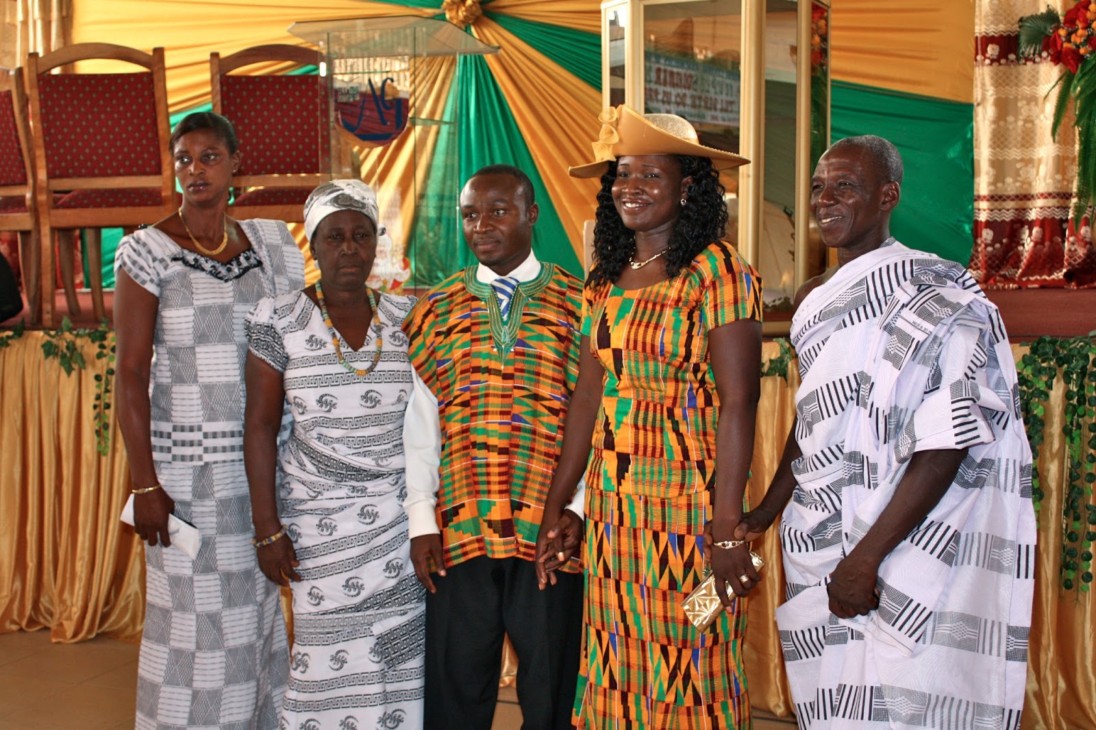 at home in Ghana: Kente Cloth Weavers