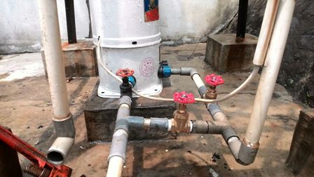 Cara memasang pompa air pendorong