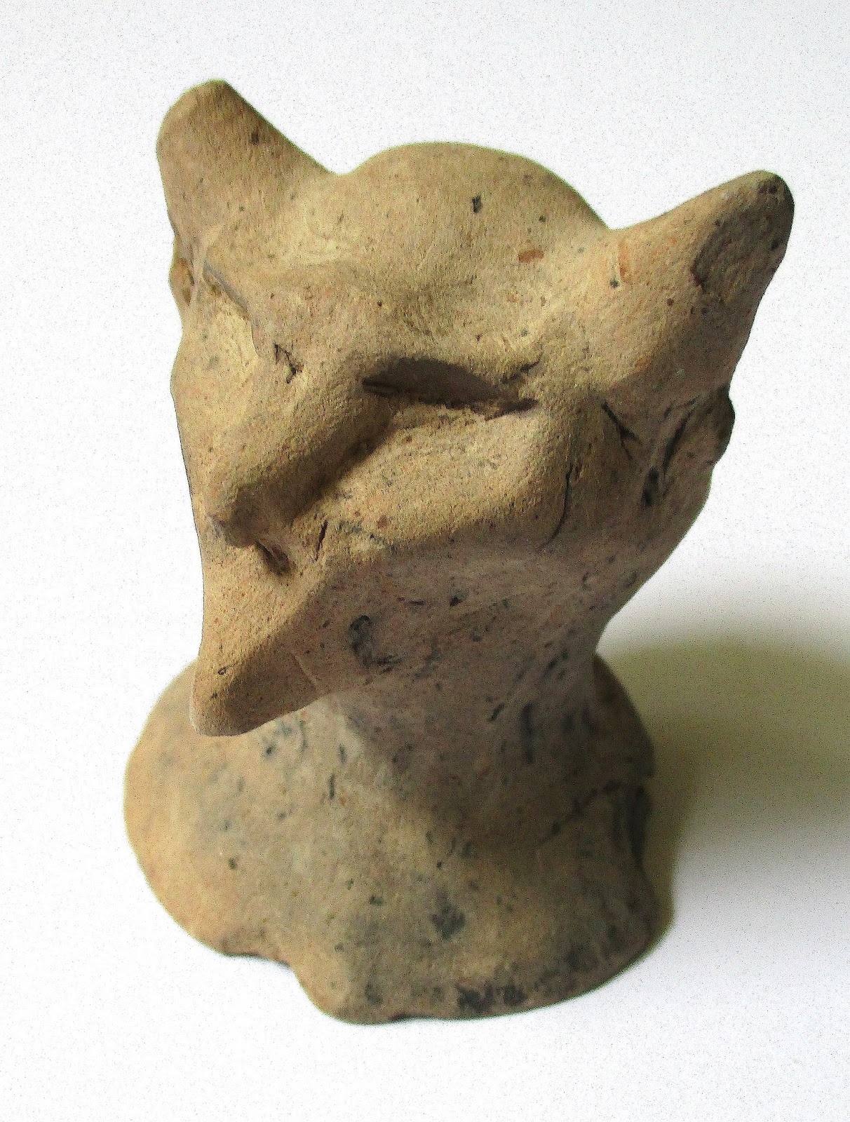 Sewer Tile Sewer Pipe Pottery Antique American Folk Art Sculpture by ...