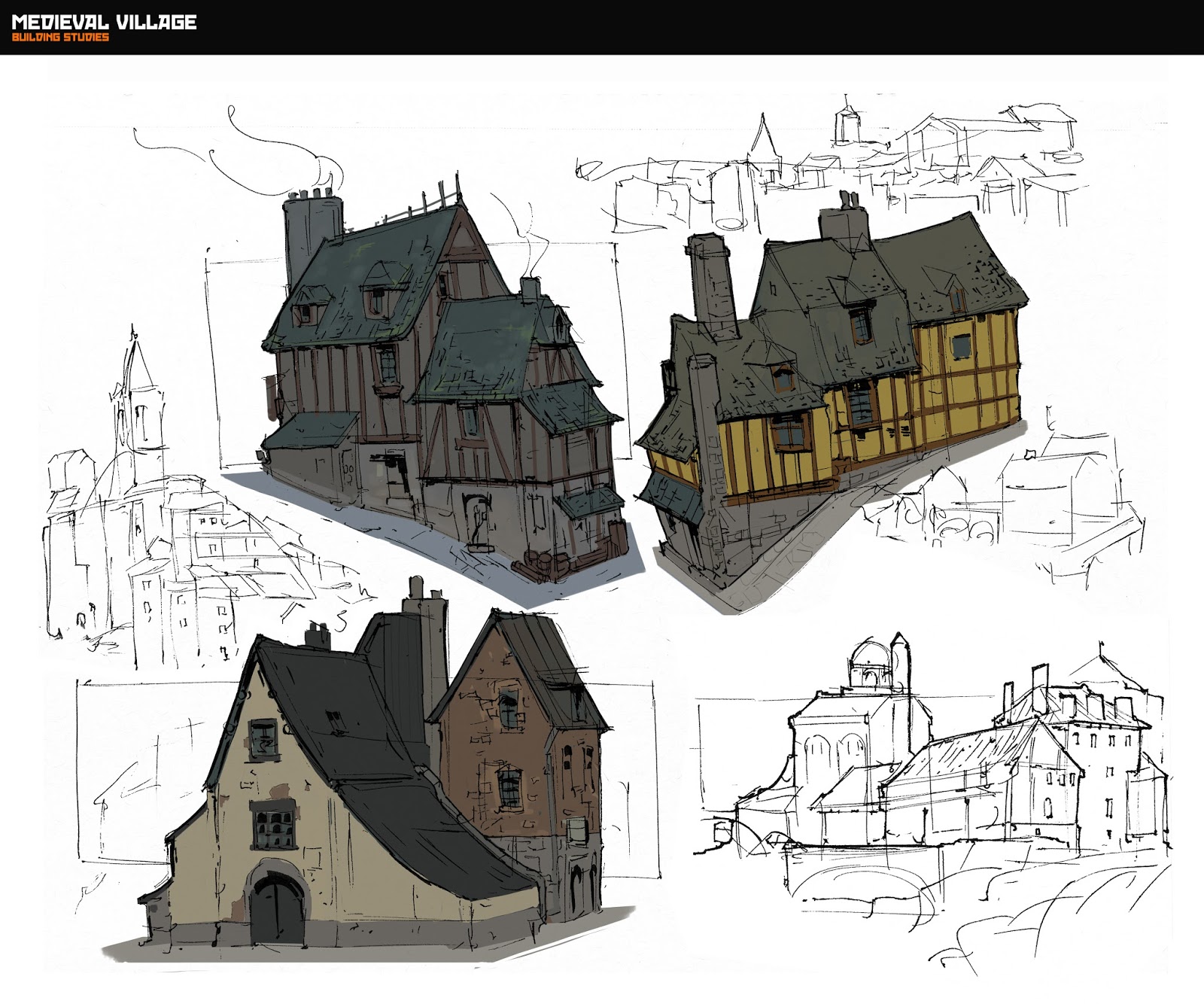 Felix's Art: Medieval architecture studies