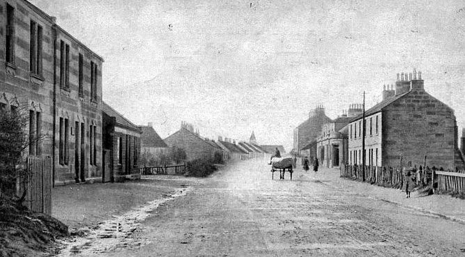 Tour Scotland: Old Photograph Overtown Scotland