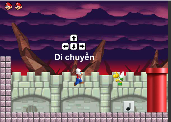 Game Mario cứu công chúa (Anh hùng cứu mỹ nhân) - Trò Chơi Hành Động