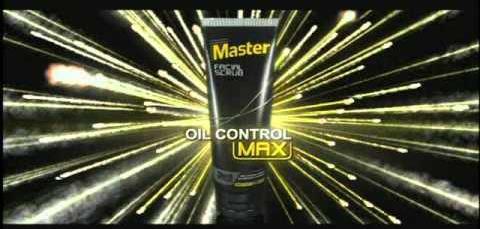 Master Facial Cleanser: Master Oil Control Max Facial Scrub