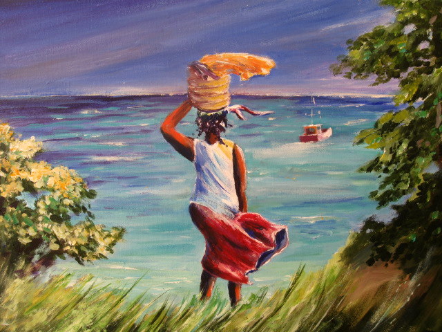 My Bajan Art Gallery: Hurry Home Baby