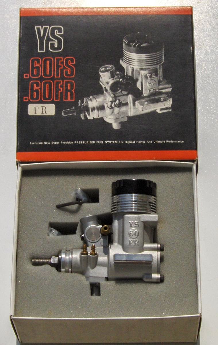 Vintage Model Airplane Engines Running: YAMADA YS 60 FR