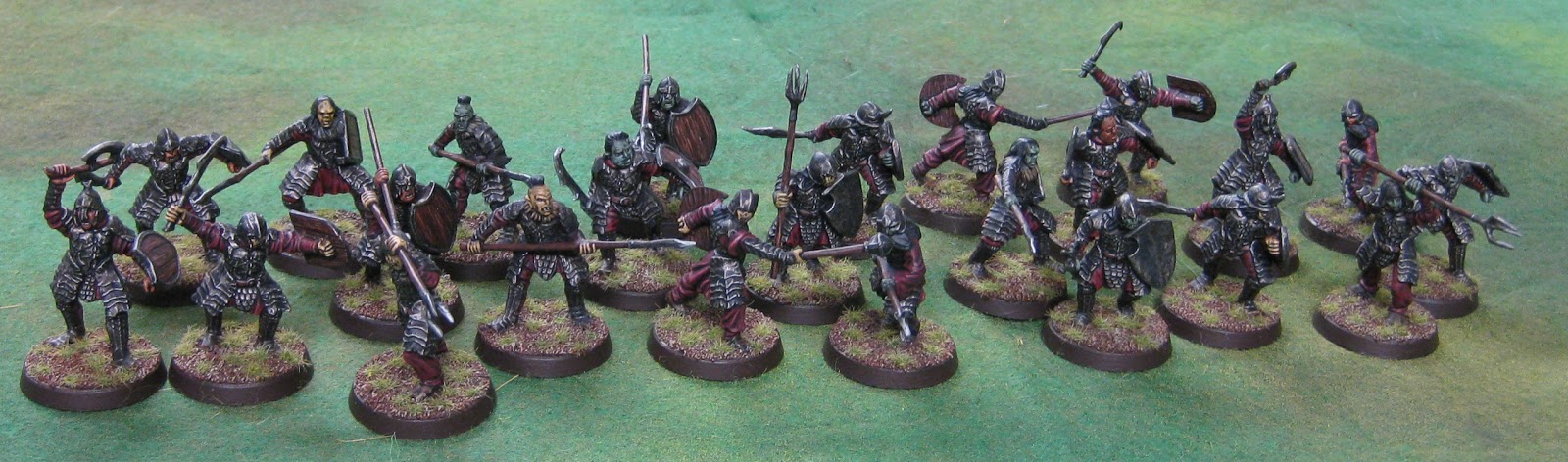 Scott's War-gaming: Morannon Orcs