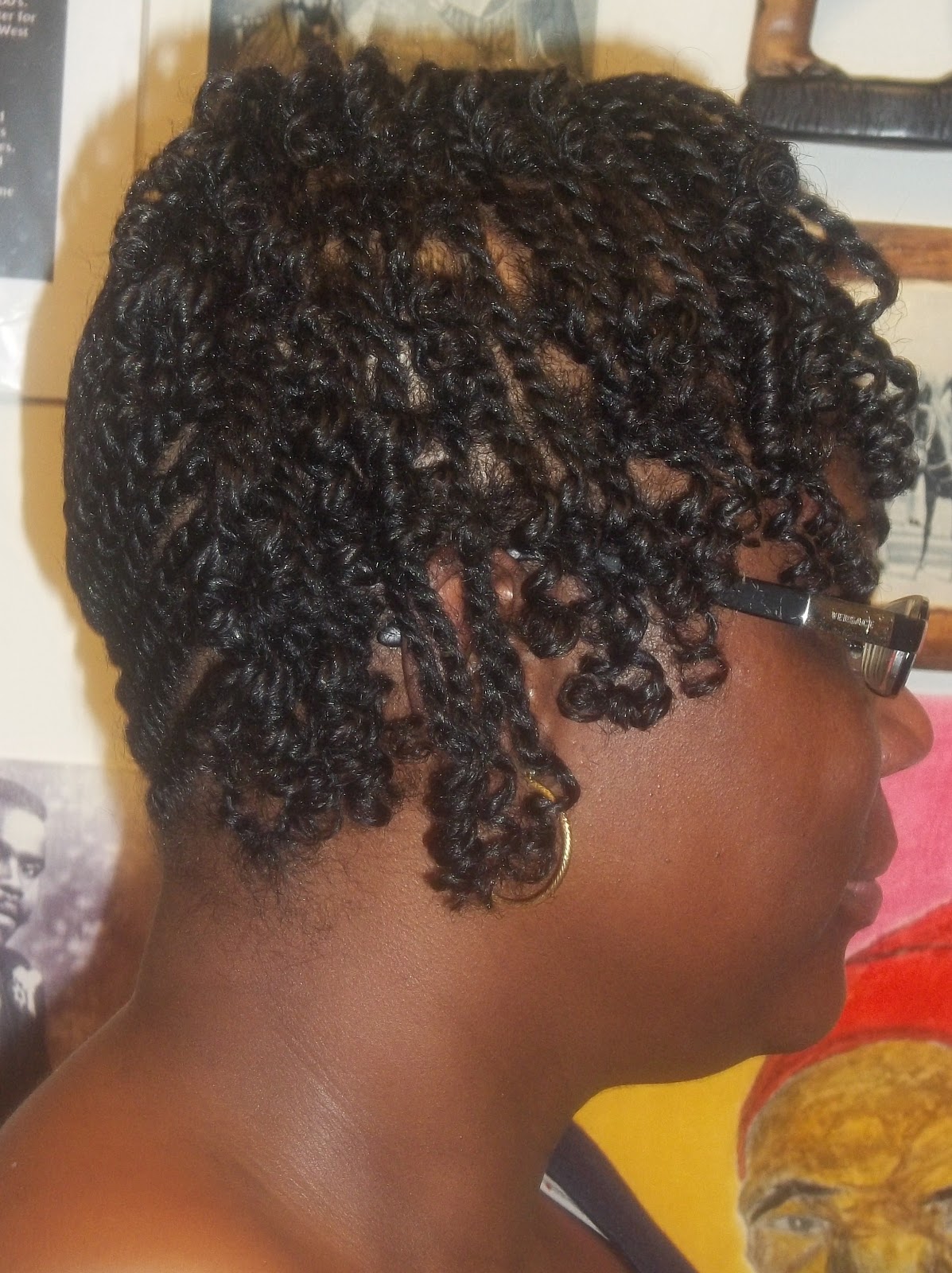 Love of Locs: Two Strand Twist (Updo)