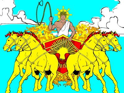 LA FRAGUA DE VULCANO: HELIOS:EL DIOS SOL GRIEGO."EL QUE TODO LO VE".