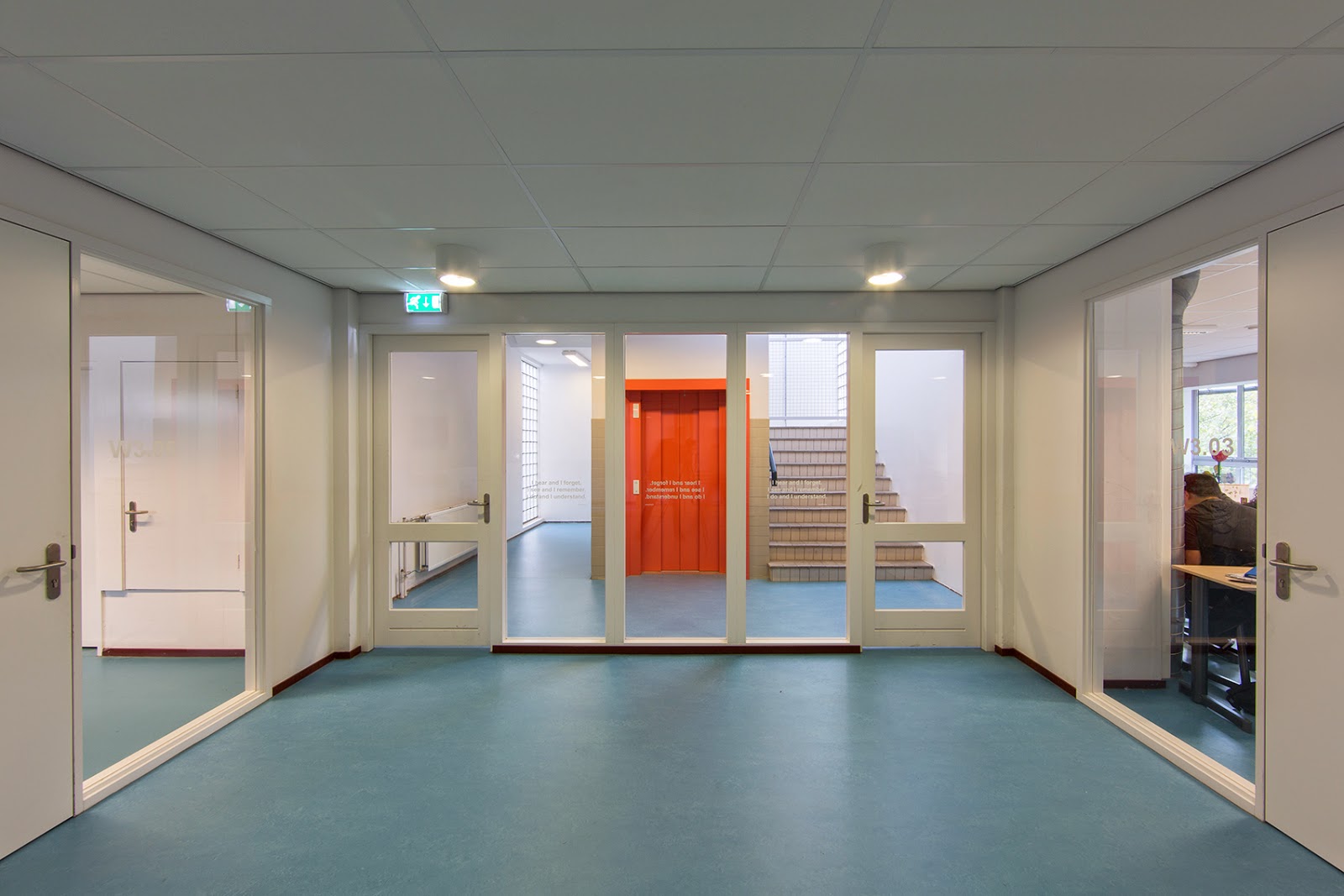 Fotograaf Michael van Oosten: Wolfert College Rotterdam