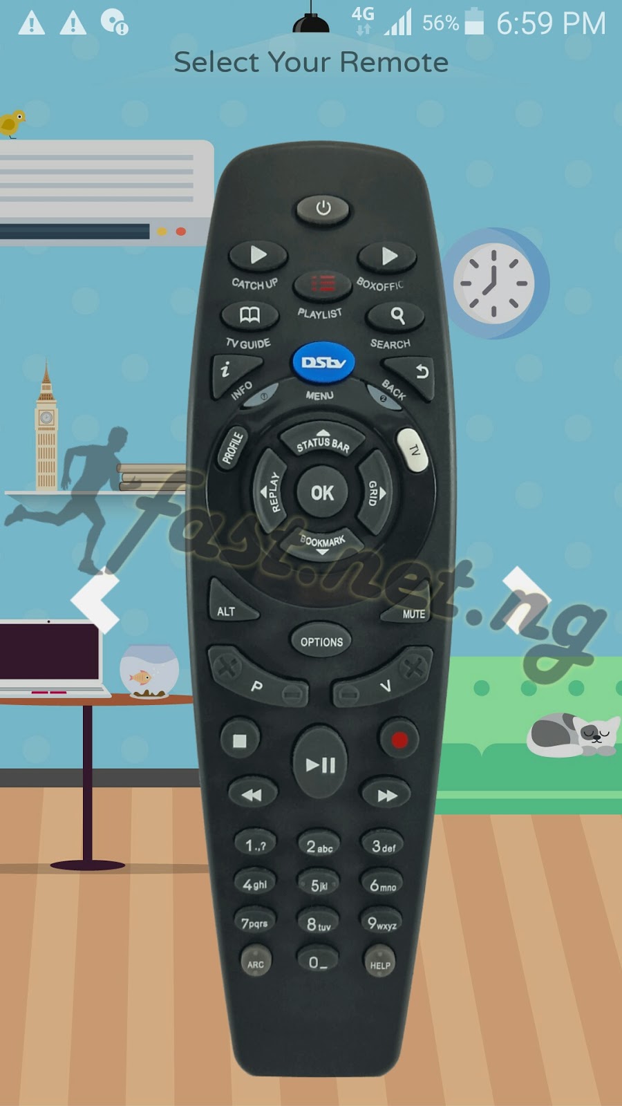Fneblog: How To Use Your Phone As DSTV Remote Control Or Replacement