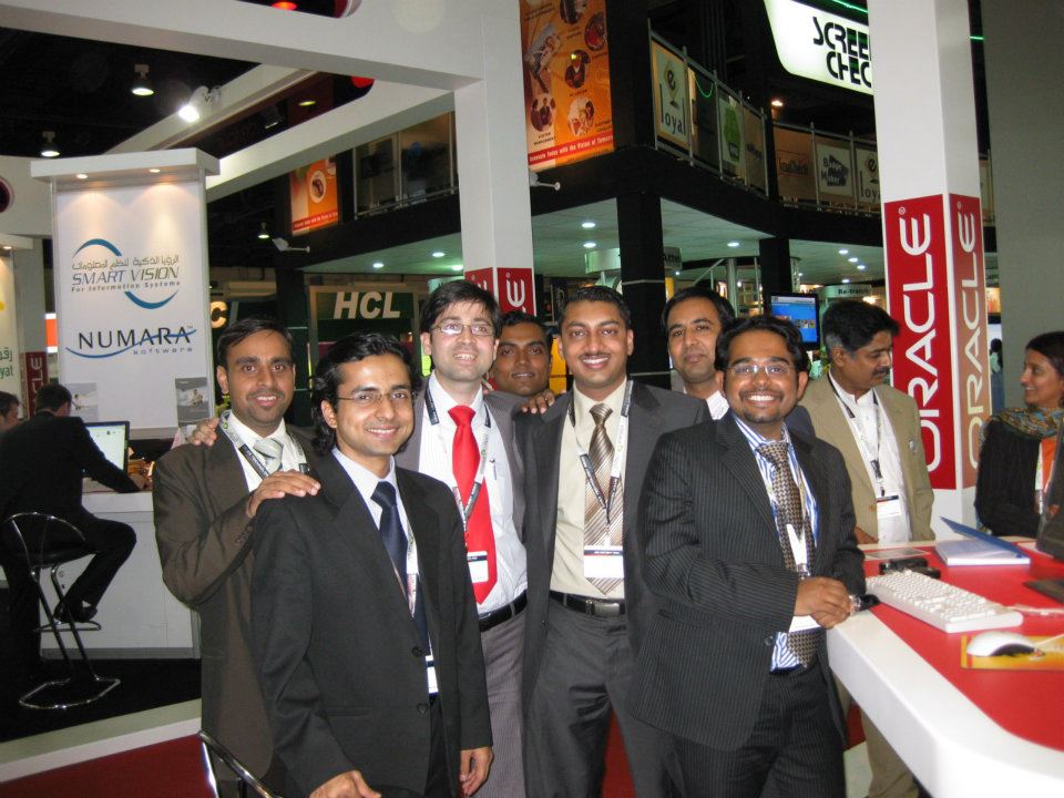Evosys Oracle Evosys At Gitex Gulf Information Technology Exhibition