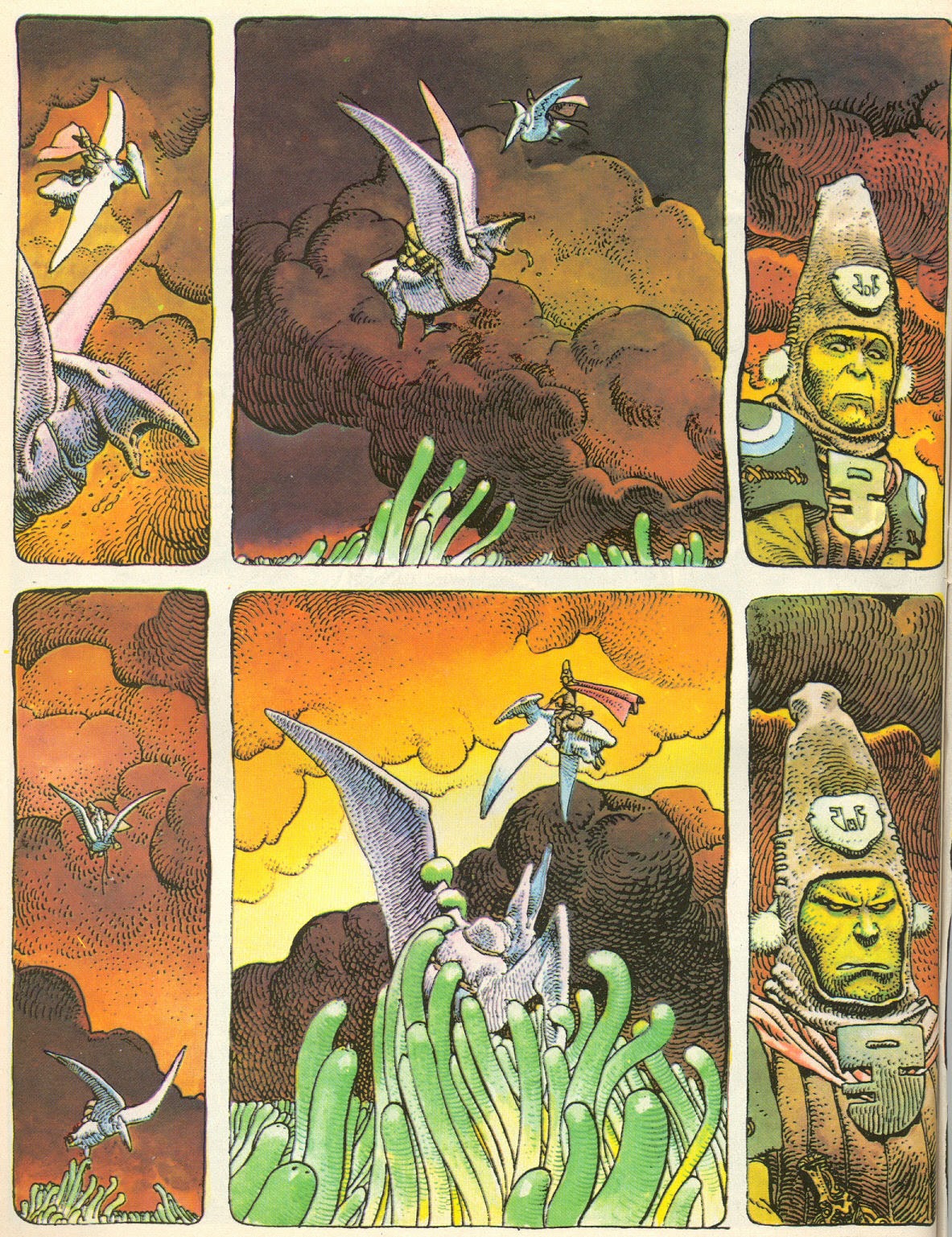 Head Medicine's Museum of International Comic Art: Moebius - "Arzach ...