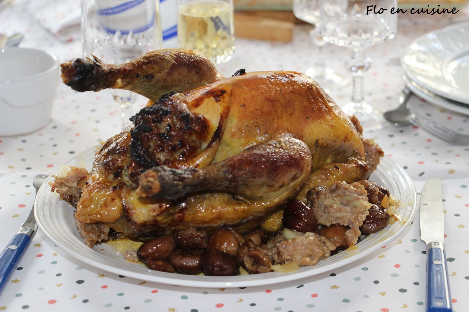 Flo en cuisine: Pintade farcie