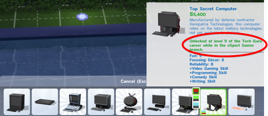 Cara Membuka Object yang Terunlock