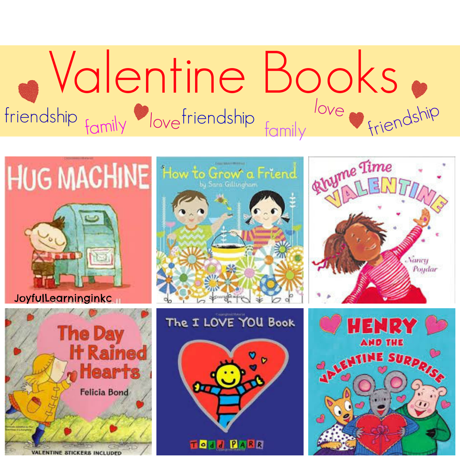 Joyful Learning In KC: Valentine Day Song and Word Game