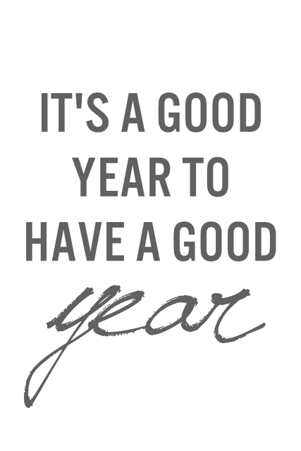 SATUMAA: It's a good year to have a good year!
