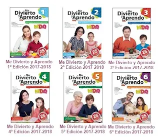 Colección Me Divierto y Aprendo de 1° a 6° de primaria