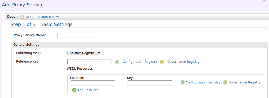 Applying A Wsdl From A Local Entry To A Proxy Service In Wso2 Esb
