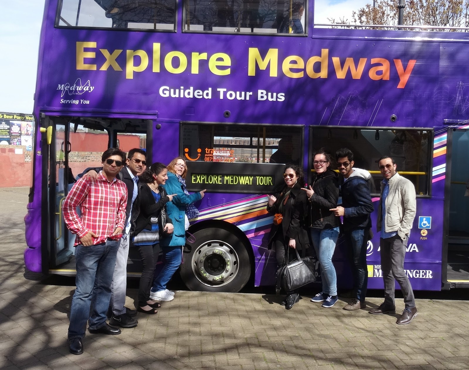 Medway Students: Explore Medway Bus Tour