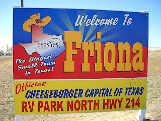 Postcards And Road Trips: Friona, Texas USA