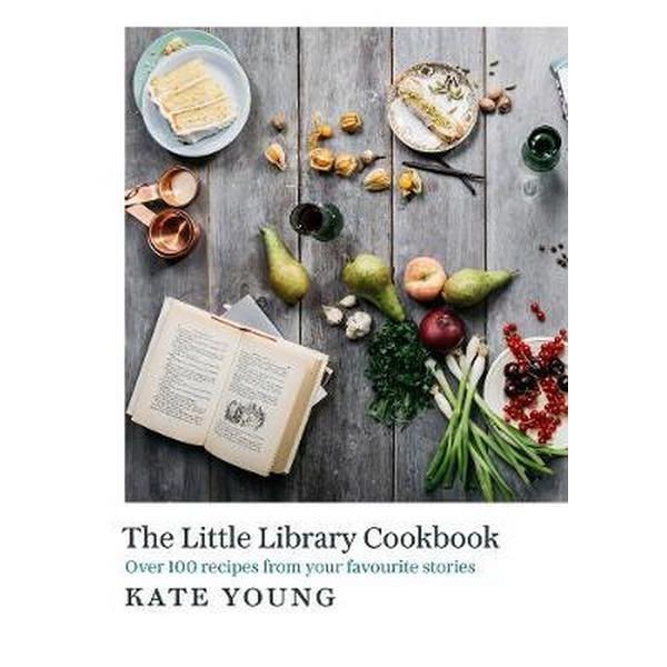 Momo celebrating time to read: The little library cookbook by Kate Young