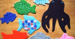 Felt Board Ideas: The Rainbow Fish Felt Board Story