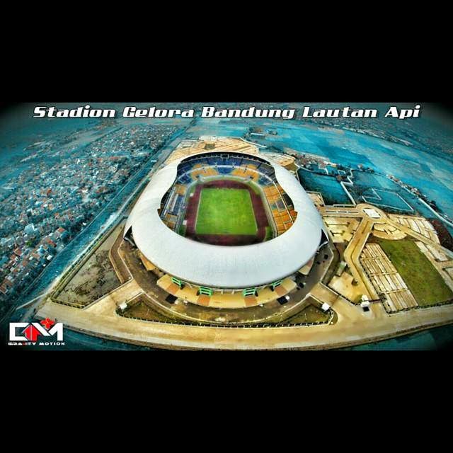 Foto Kemegahan Stadion Gelora Bandung Lautan API (GBLA) Terbaru - Om ...