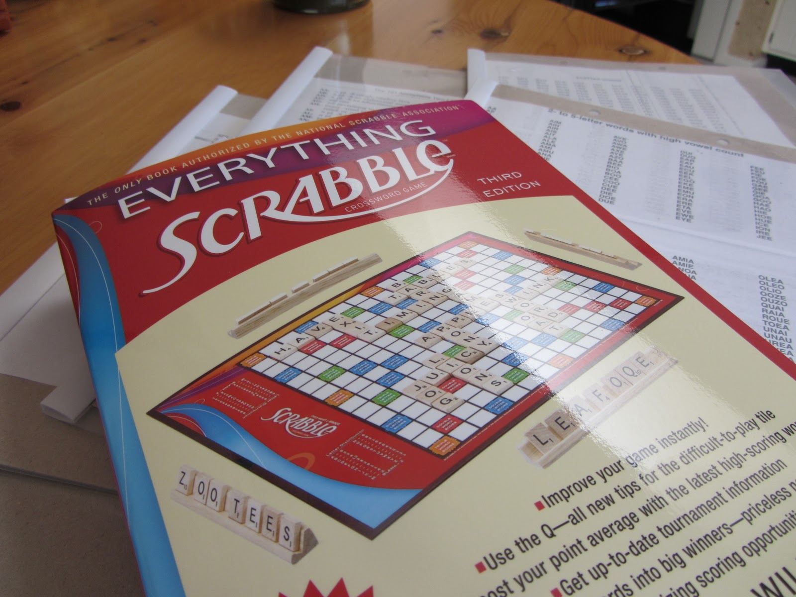 Paper Cut Screams: Could I Be Taking Scrabble Too Seriously?