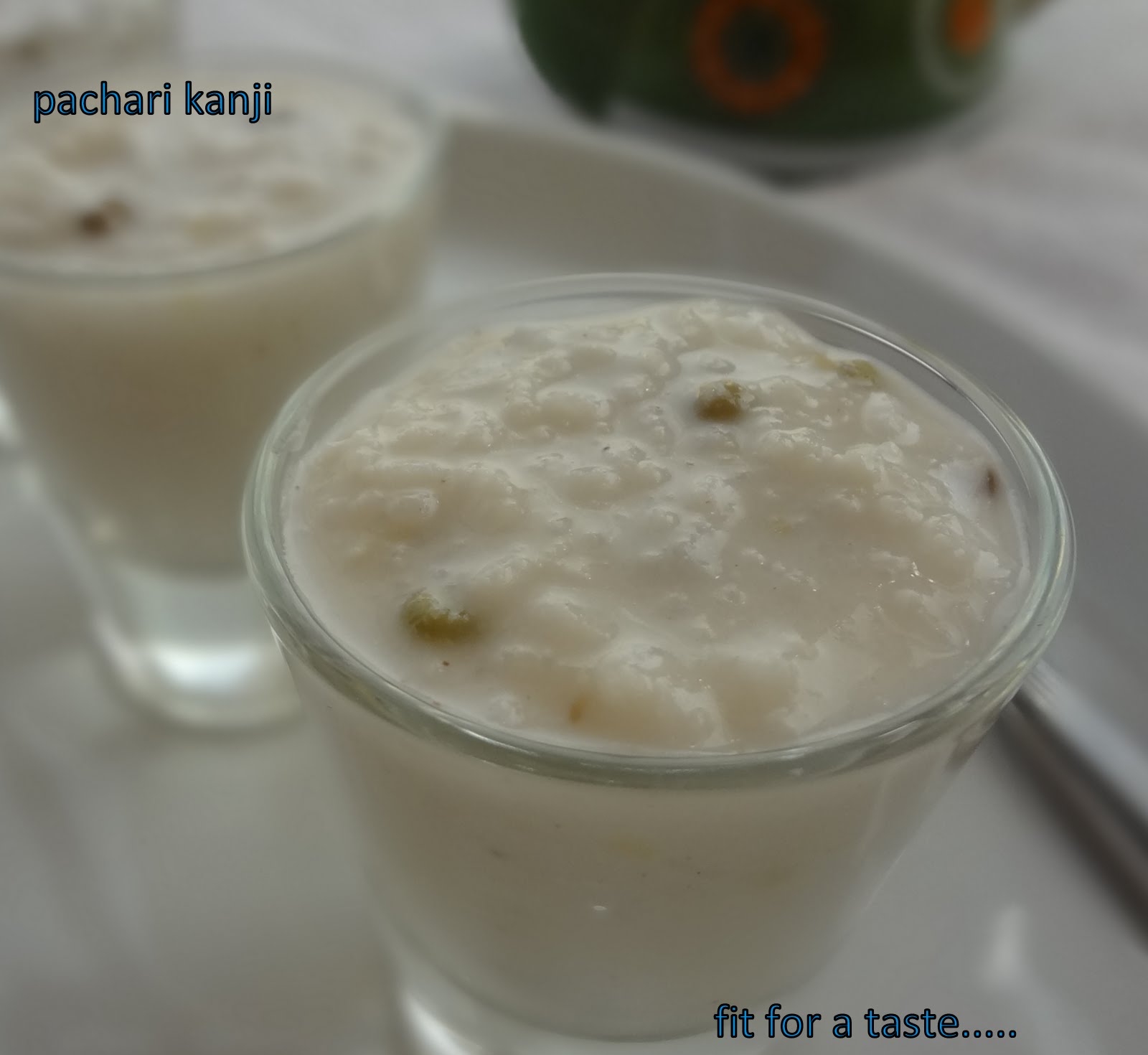 PACHARI- CHERUPAYAR KANJI