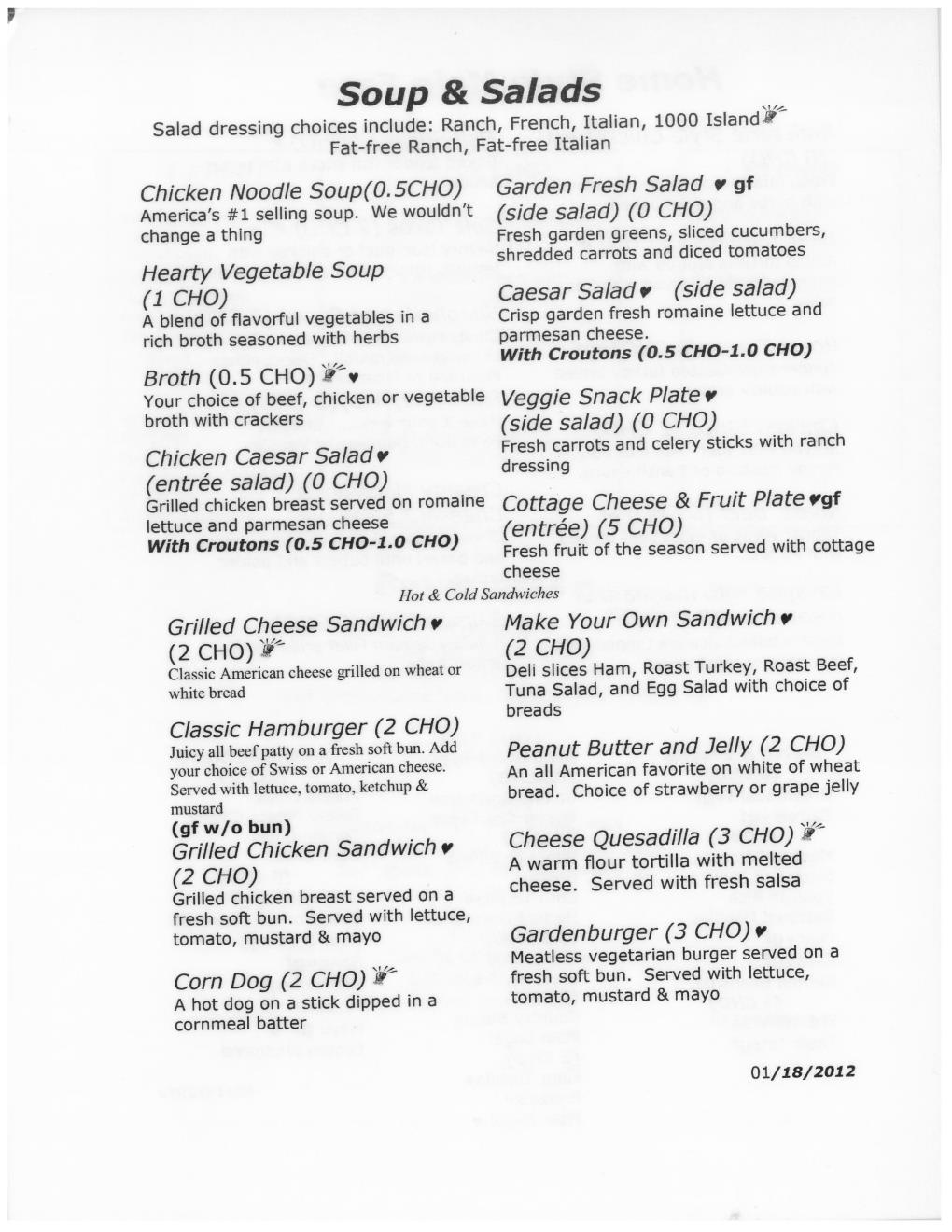 Parents Planning Guide to Rady Children's Hospital: Ordering Food