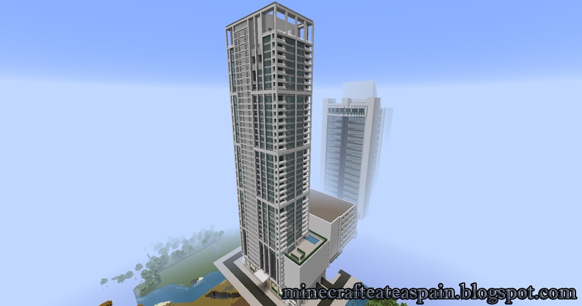 Réplica Minecraft del rascacielos Ten Museum Park de Miami, Florida ...