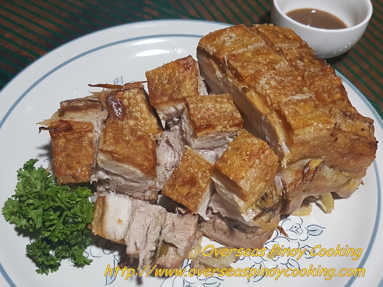 Lechon sa Oven Inasal Style