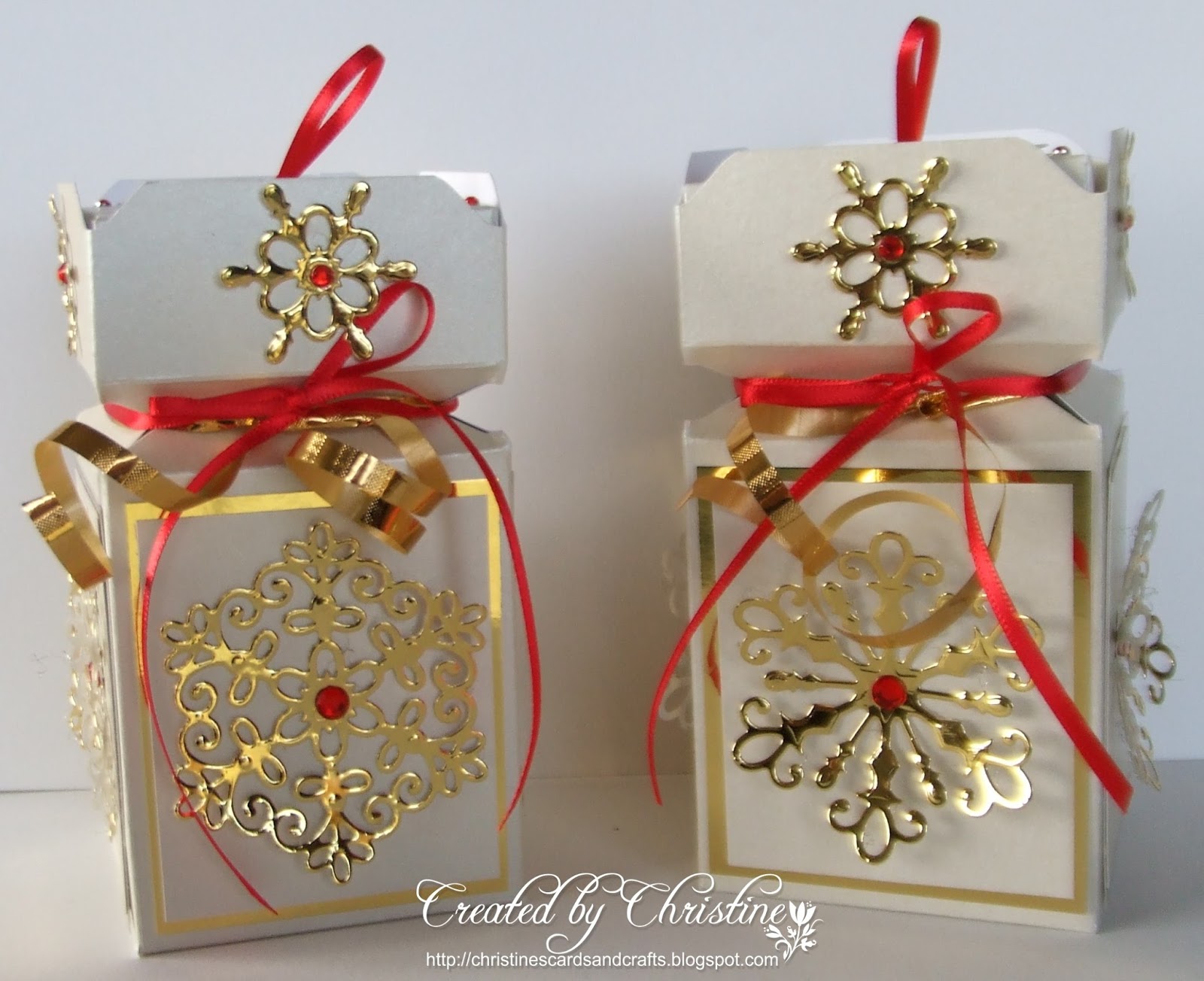 Christine's Cards and Crafts: Cracker Boxes