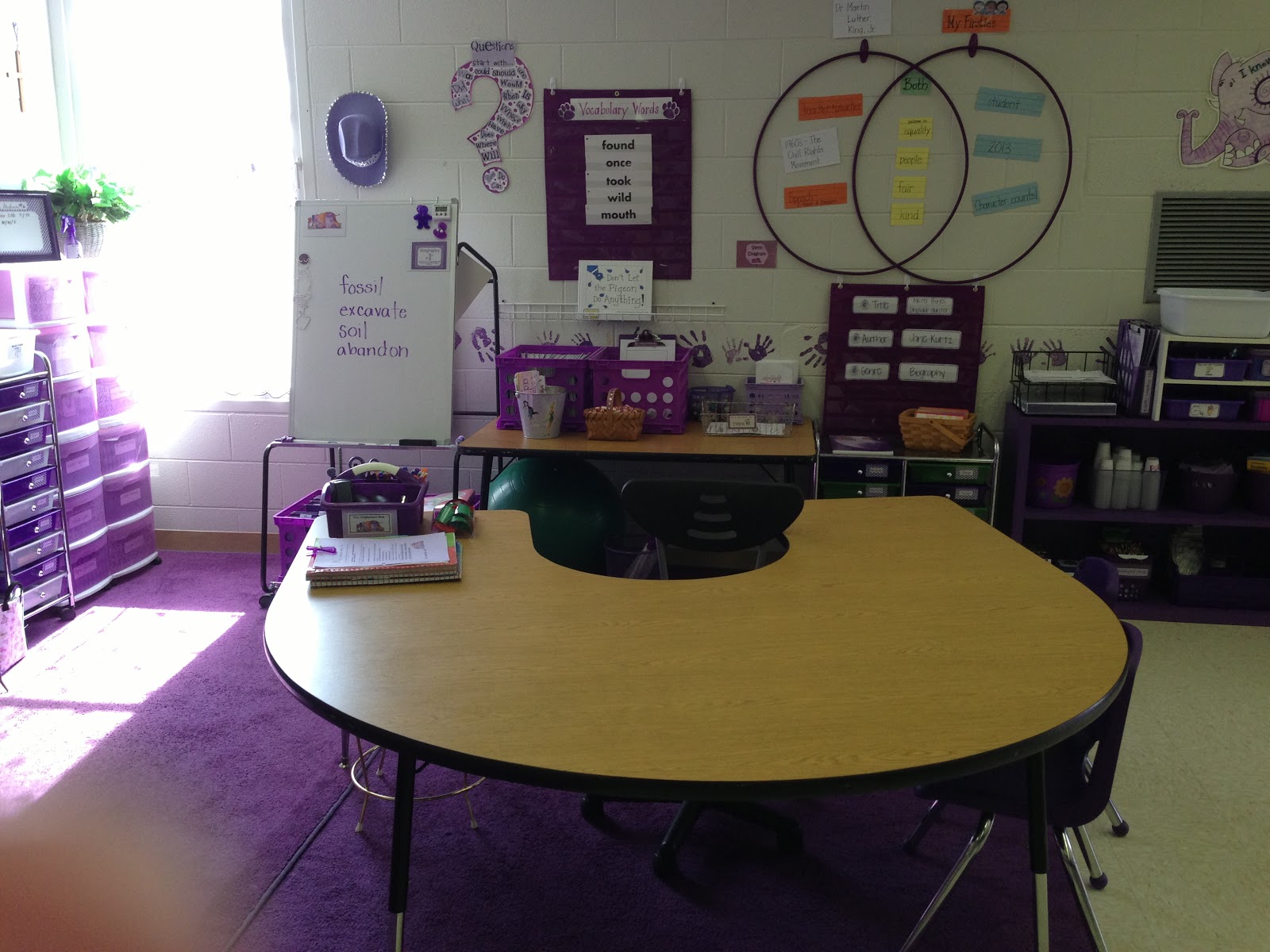 Prayers & Purple Elephants: Classroom Photos