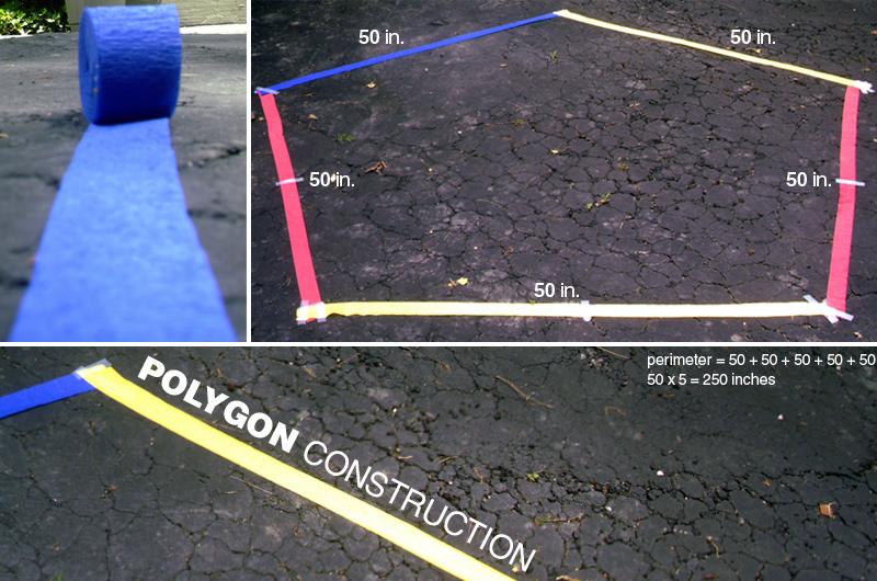 E is for Explore!: Polygon Construction