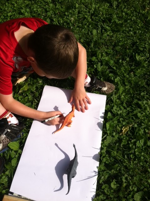 Ag Teacher to Ag Mom: Shadow Tracing