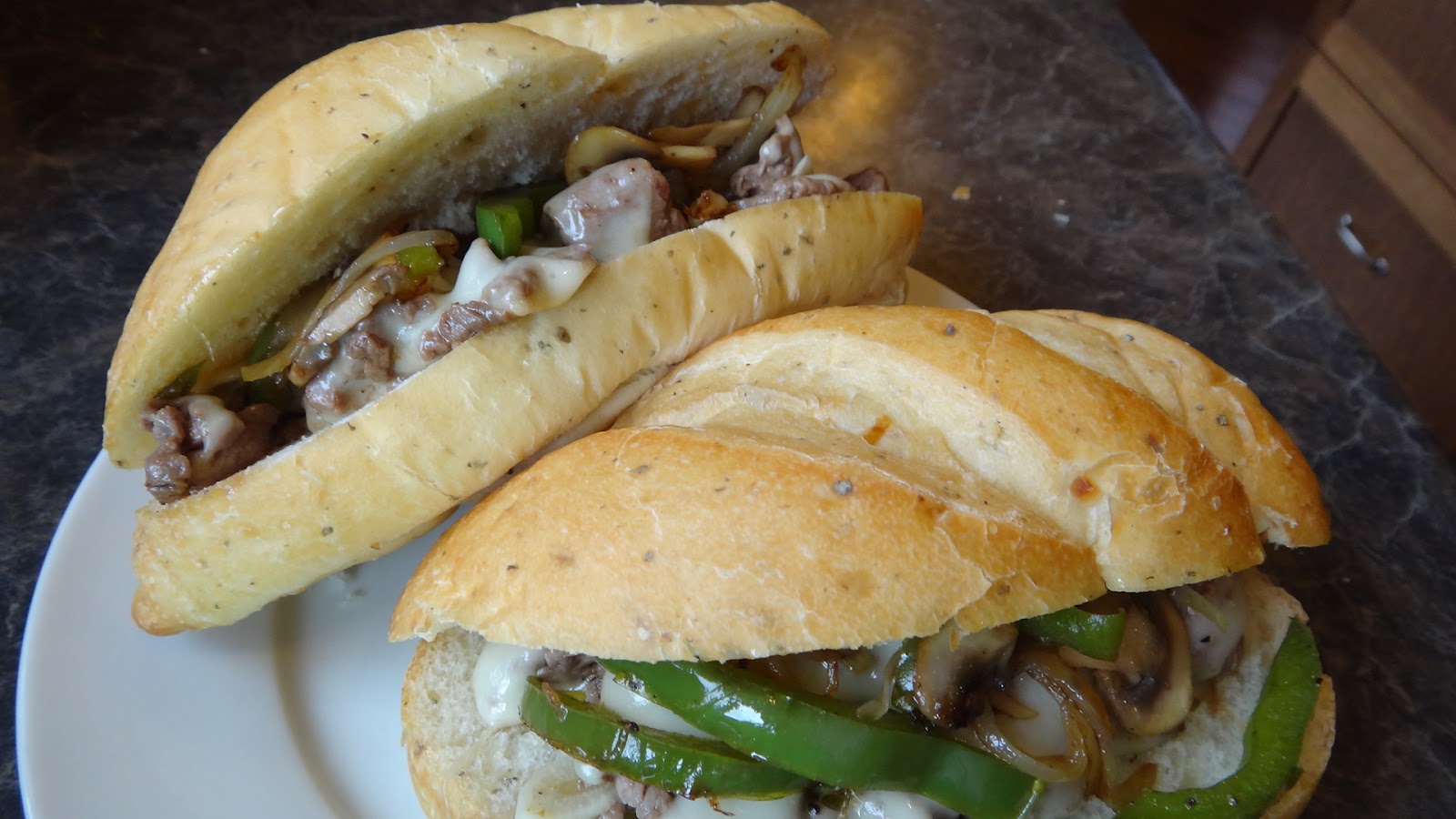 Philly Filet Cheesesteak Sandwich