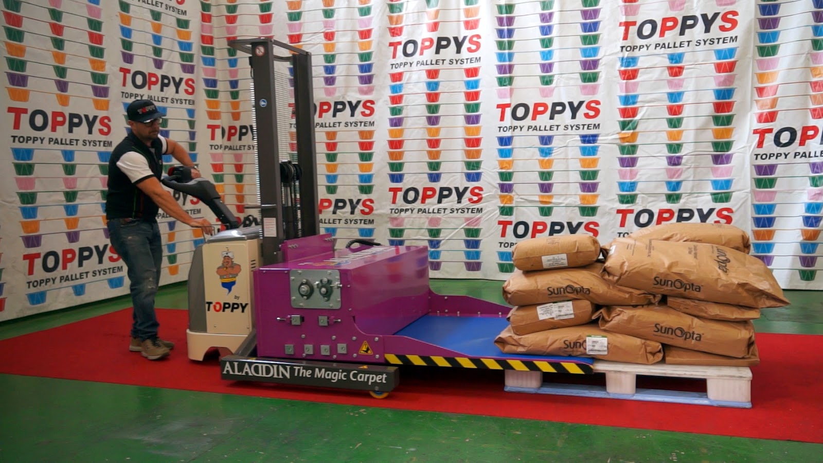 Toppy Srl: Toppy Aladdin caricatore e scaricatore di container e ...