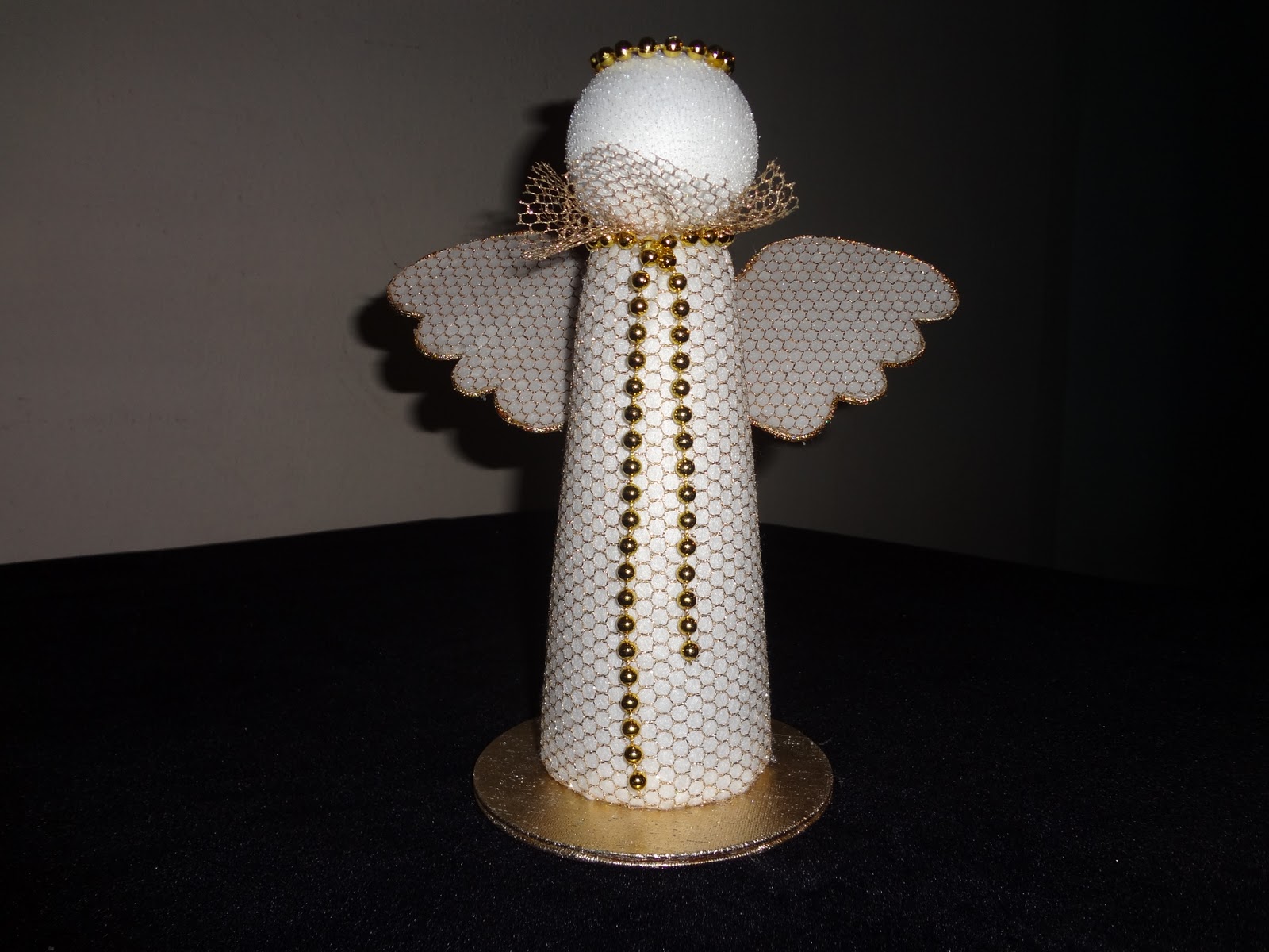 Ruth Artesanato: Anjos de natal