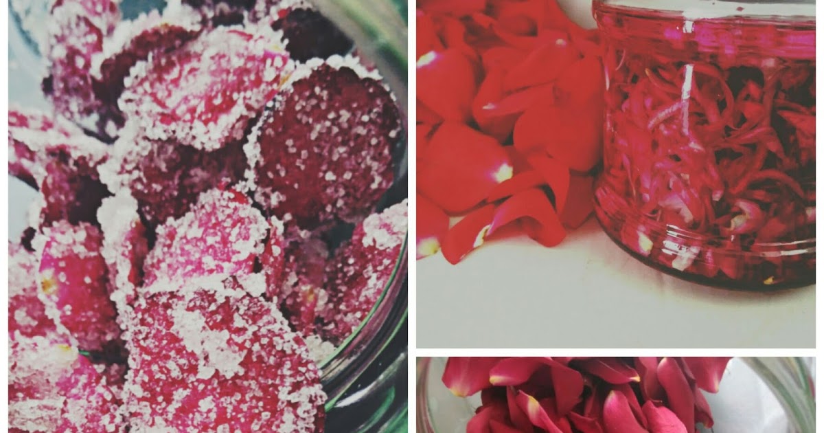 RECETAS CON ROSAS