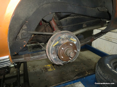 Goldman Motors: 1969 AMX Rear Brakes