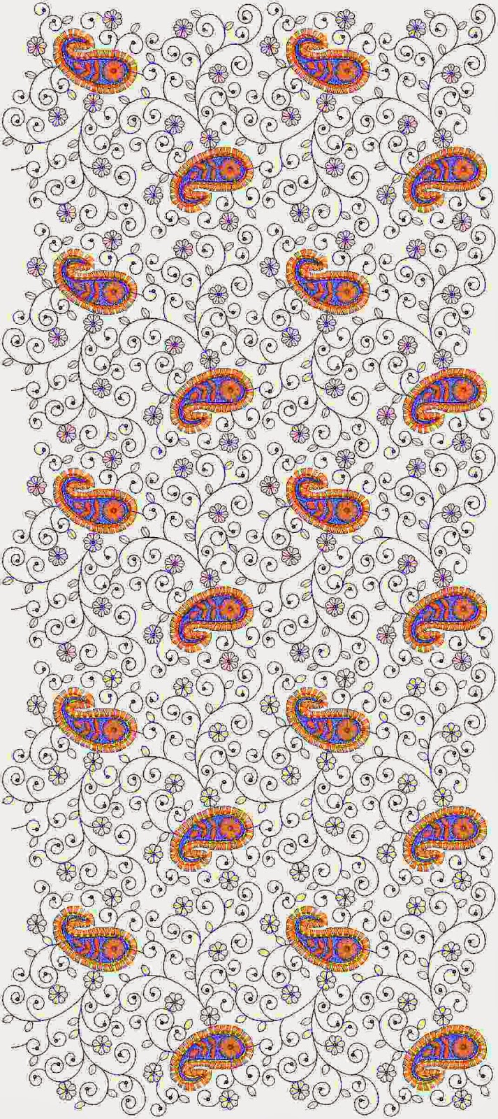 EmbDesignTube: Fresh Embroidered Allover Designs Selection