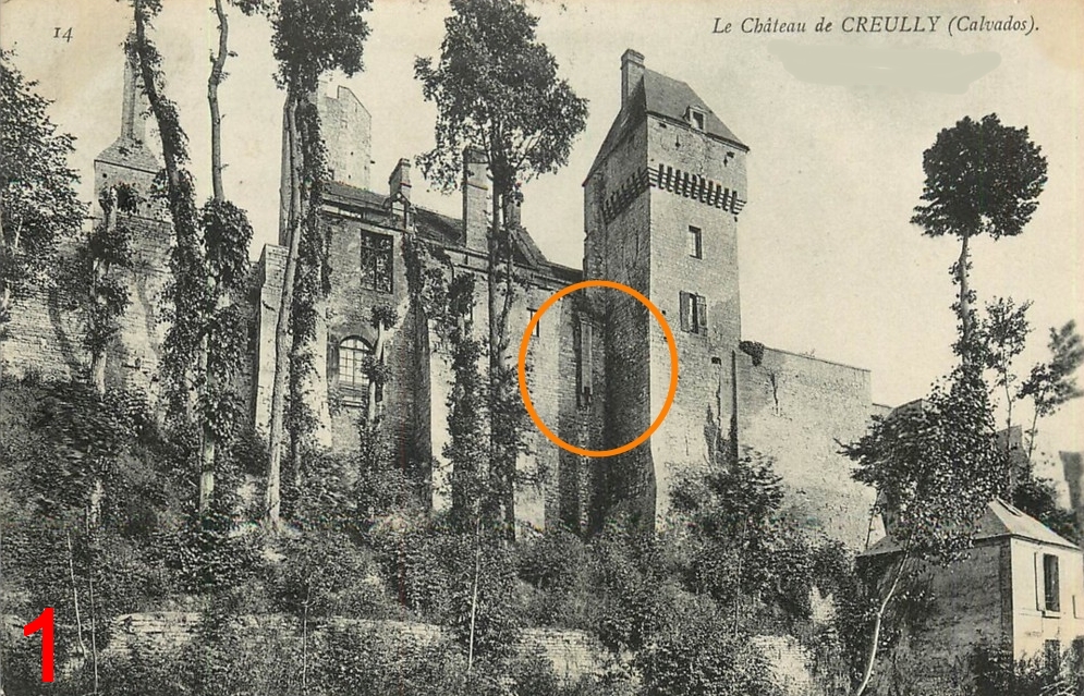 Creully (Creully sur Seulles) - L'évolution des latrines du château ...