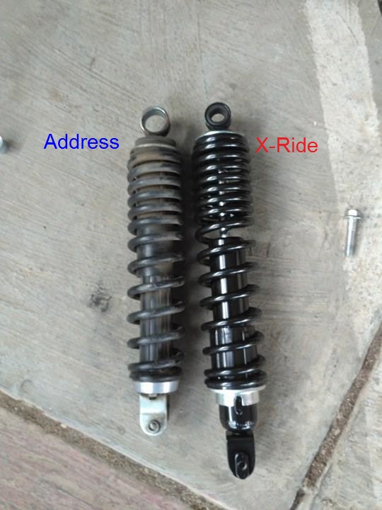 Jalan Inovasi: Modifikasi Shock Belakang Address
