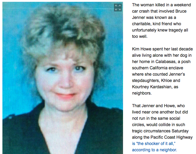 free to find truth: 33 39 84 | Bruce Jenner and the Death of Kim Howe