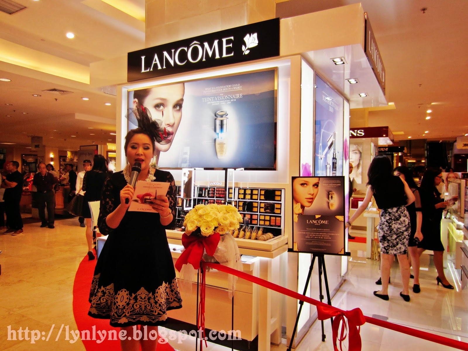 Event Report : Grand Opening New Lancome Counter at Metro Plaza Senayan ...