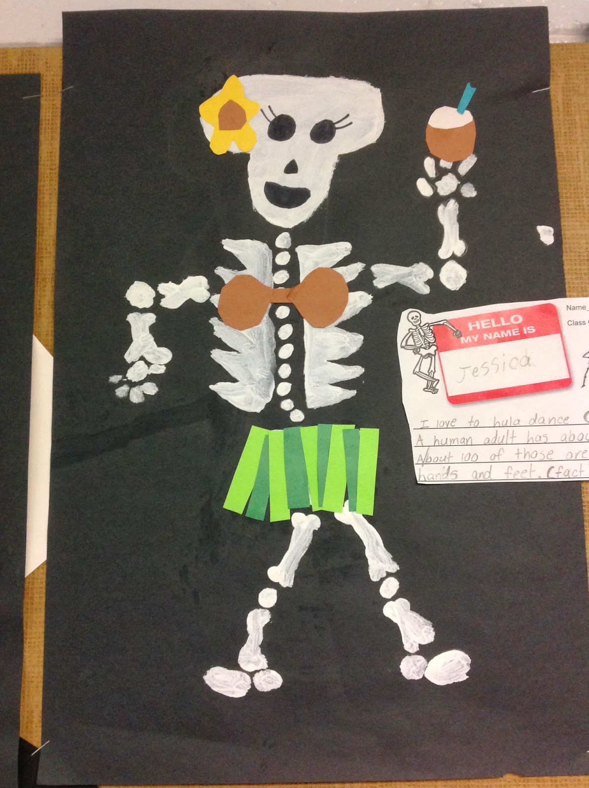The Artsy Fartsy Art Room: 4th Grade Skeletons!