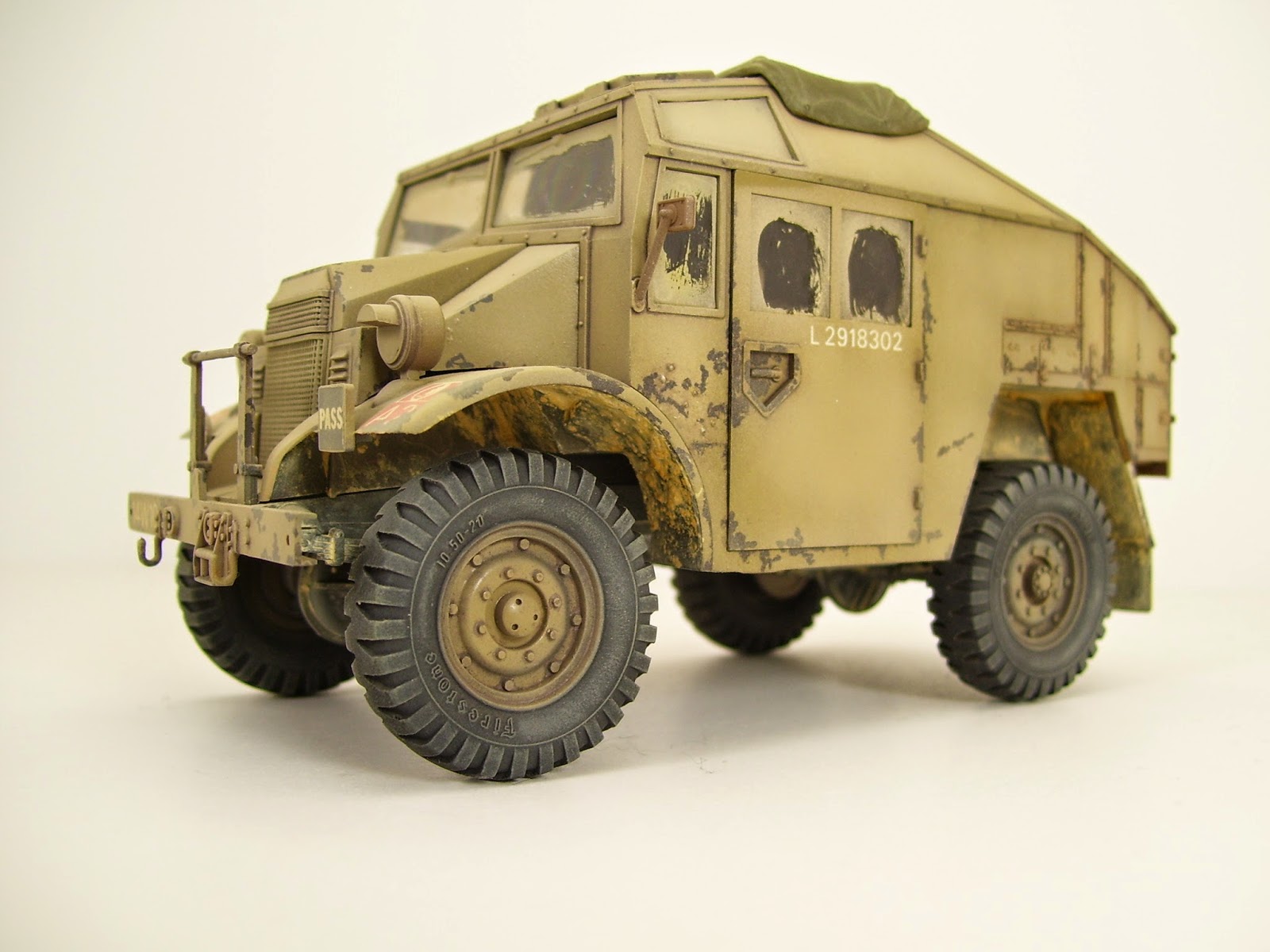 Check Your Six Studios: British Army Quad Gun Tractor - North Africa in ...